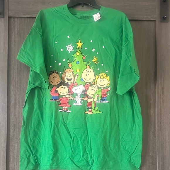 Peanuts | Tops | New With Tag Peanuts Christmas Shirt Unisex Size Xxl ...